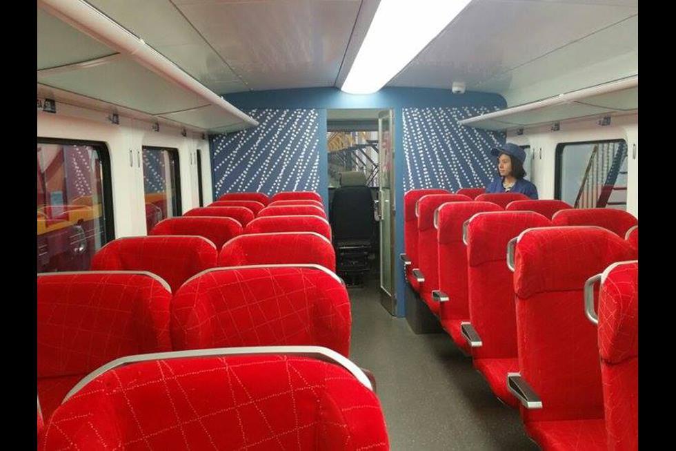 CRRC rolls out its first passenger train for Europe | News | Railway ...